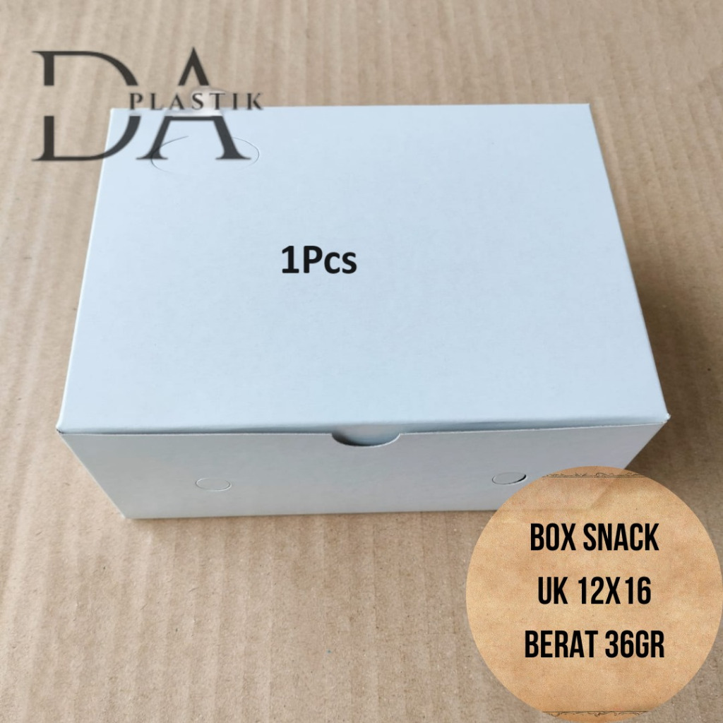 Jual Box snack ukuran 12x16 satuan | Shopee Indonesia