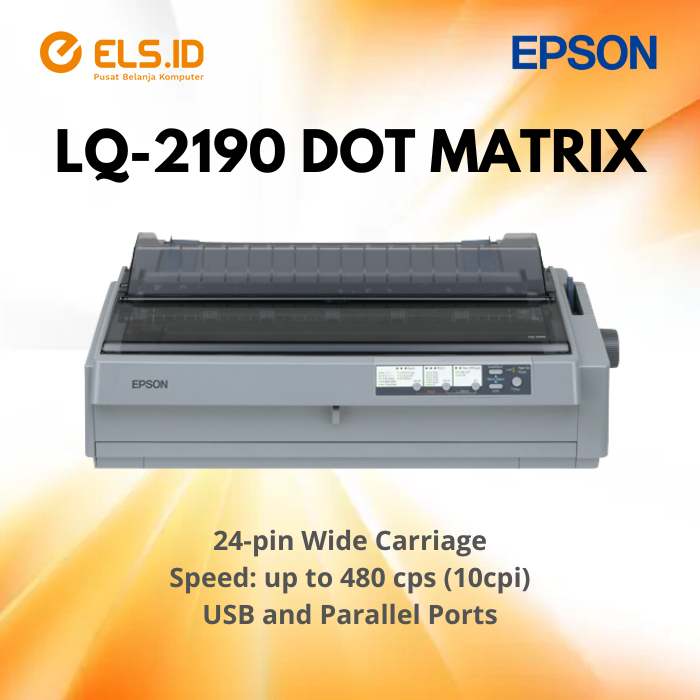 Jual Epson LQ-2190 Dot Matrix Printer | Shopee Indonesia