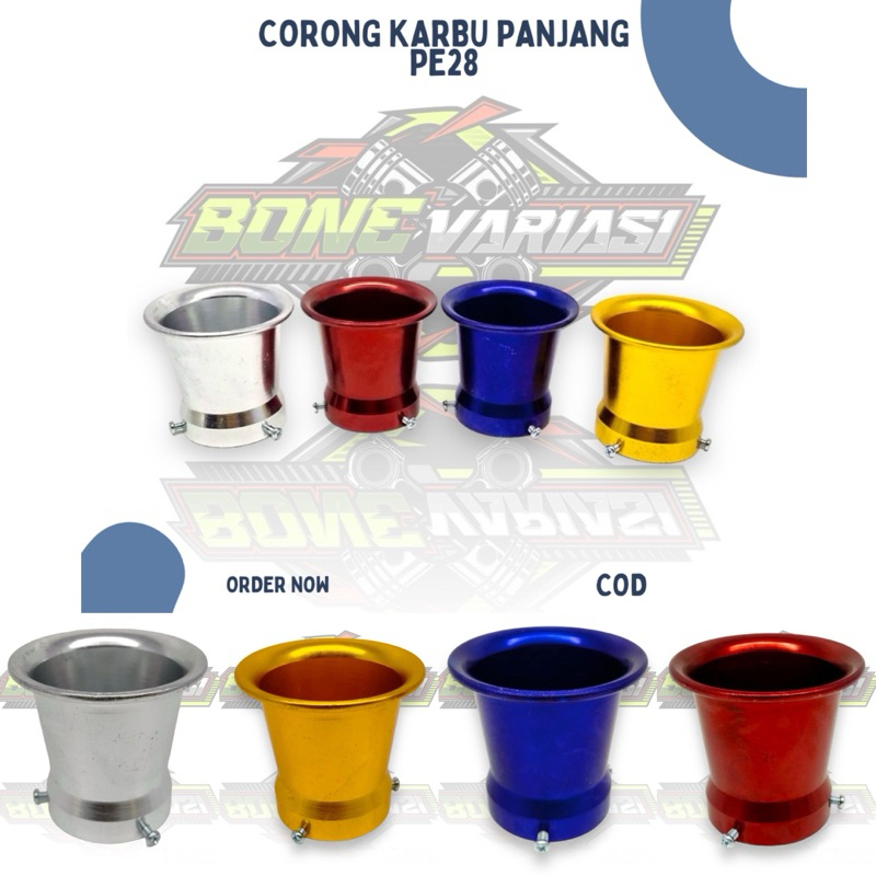Jual Velocity corong karbu pe 28 26 24 pwl 28 26 24 pwk 28 26 24 ukuran ...