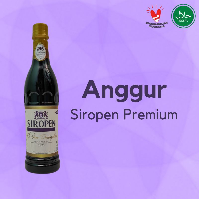 Jual Sirup Anggur Siropen Premium Flavouring Syrup 700 Ml | Shopee ...