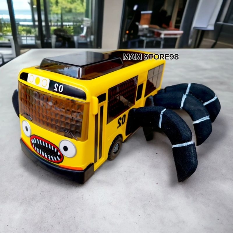 Jual Mainan Anak little Bus Laba Laba Bus spider bis laba laba | Shopee ...