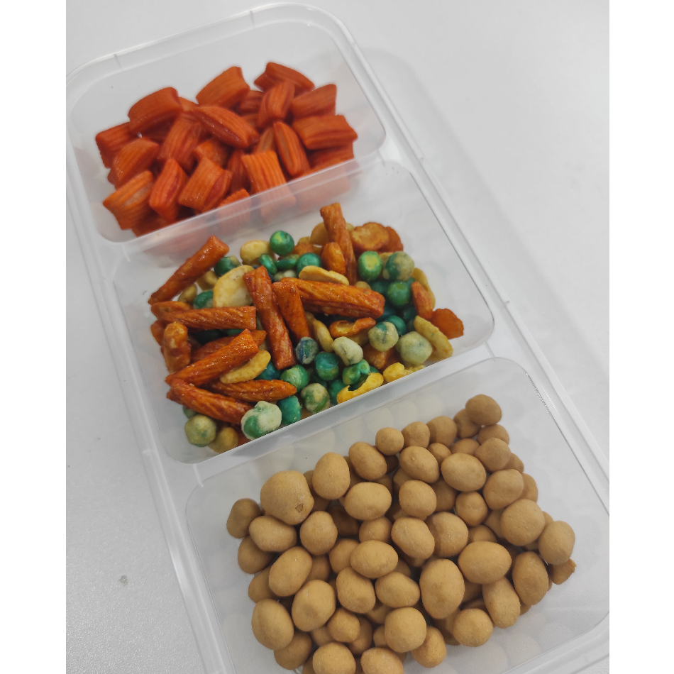 Jual PAKET 2 BOX SERBA KACANG MIX CAMPUR / K.OVEN+K.MIX+PANG PANG PEDES ...