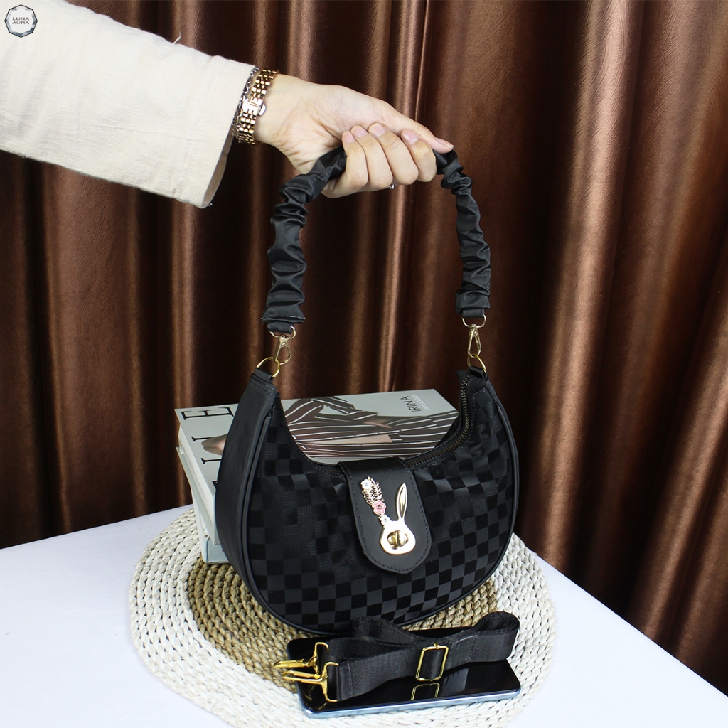 Jual LUNA AURA Tas Hobo Wanita Cocoly Catur IW 109 Tas Selempang Bulan ...
