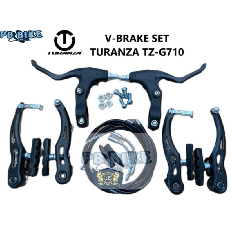 Jual Rem sepeda set sepeda V Brake BMX MTB Gunung Lipat Folding TURANZA ...