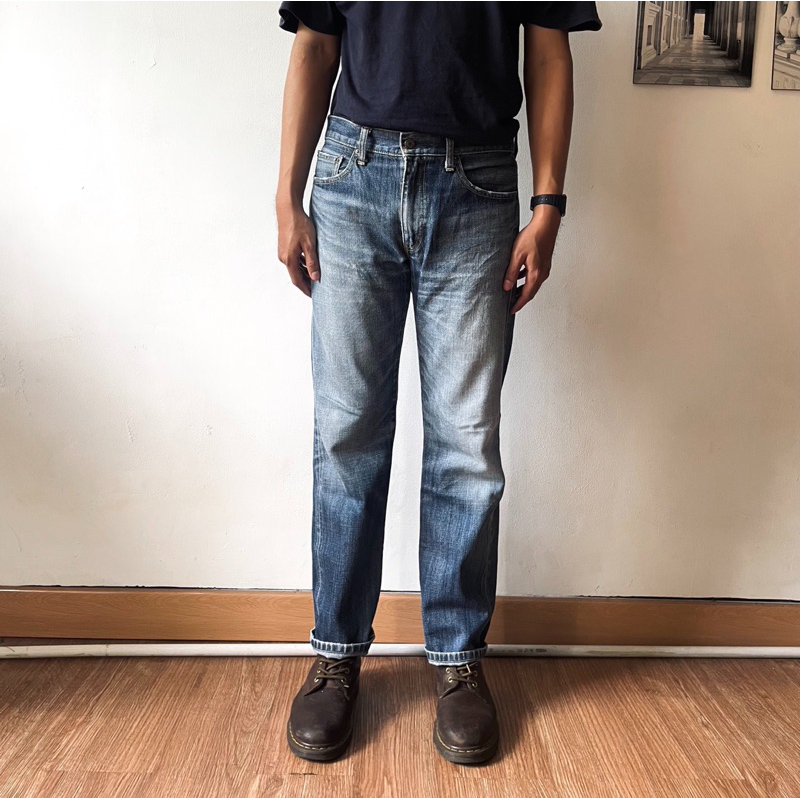 Jual Uniqlo Jeans S-002 Slim Fit Straight | Shopee Indonesia