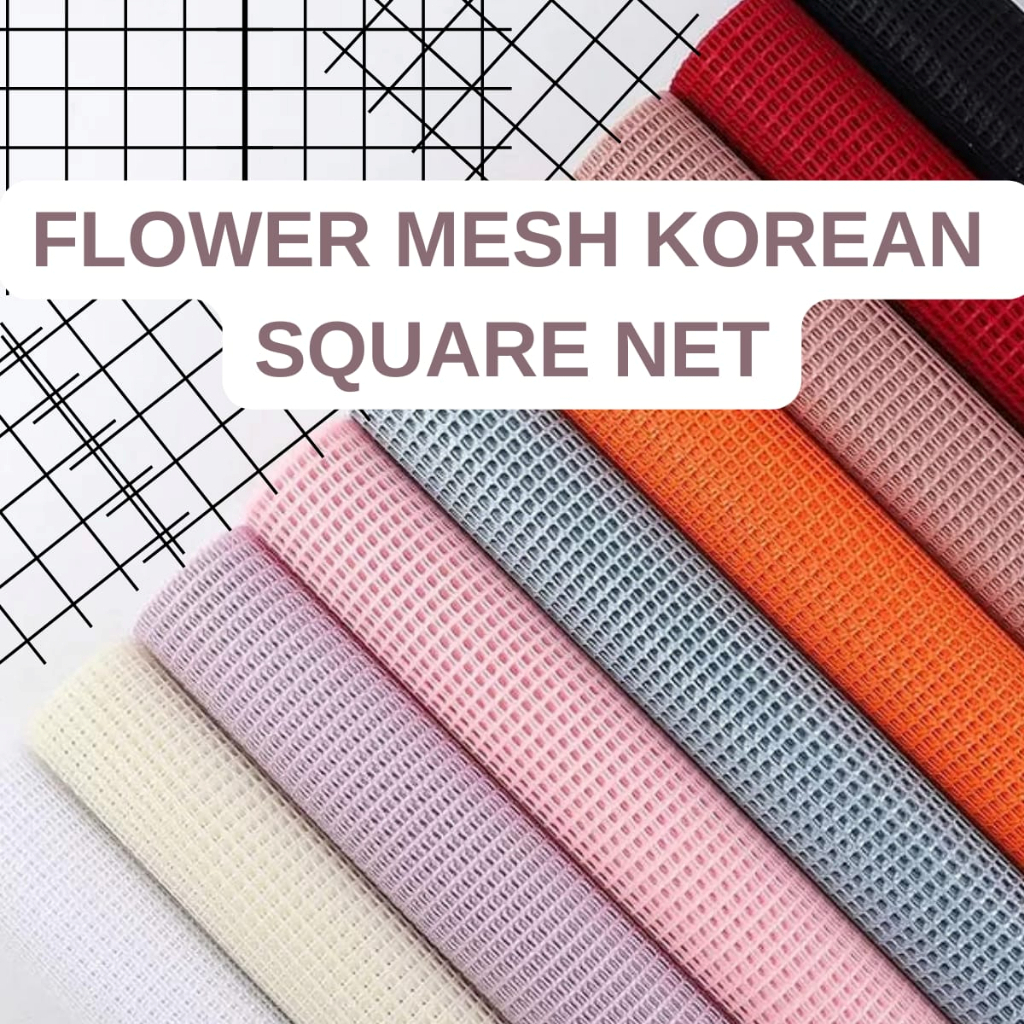 Jual (1ROLL 48 cm x 450 cm) Square Mesh Roll / Polynet | Shopee Indonesia