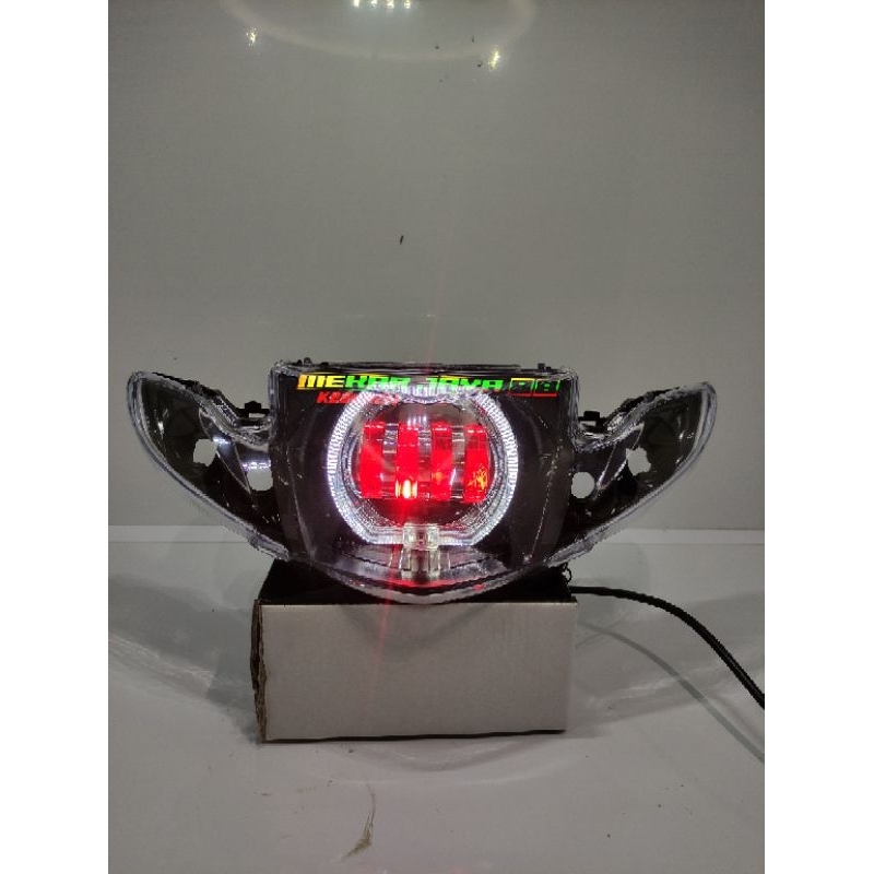 Jual MIKA REFLEKTOR LAMPU DEPAN BILED VEGA R NEW 4 MATA LENSA | Shopee ...