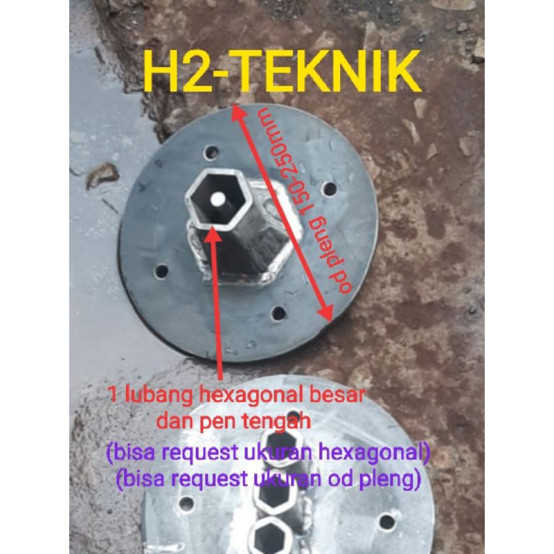 Jual moulding cetak briket hexagonal stainless (costume) | Shopee Indonesia