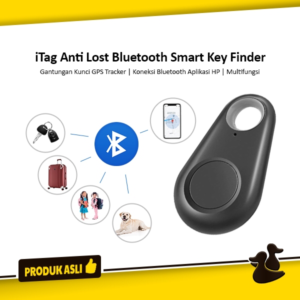 Jual iTag Smart Key Finder Anti Lost Gantungan Kunci Bluetooth GPS ...