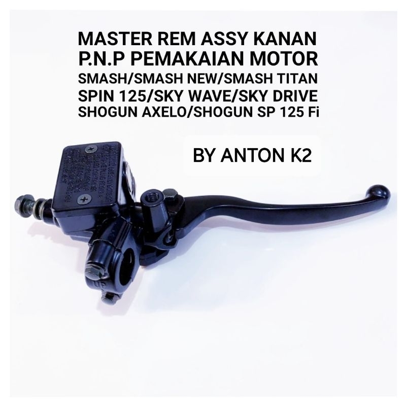 Jual MASTER REM KANAN FUL SET ASSY ORIGINAL FUSHIMAYA MOTOR SMASH/SMASH ...
