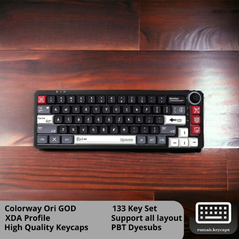 Jual Keycaps Keycap XDA PROFILE Original GOD OF WAR PBT Dyesub Dye Sub ...