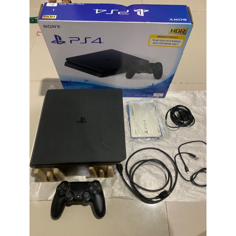Jual PS4 slim 1tb cuh 2218b fullset | Shopee Indonesia