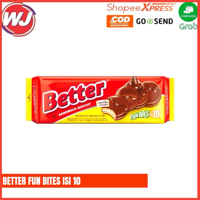 Jual BETTER FUN BITES ISI 10 100g | Shopee Indonesia