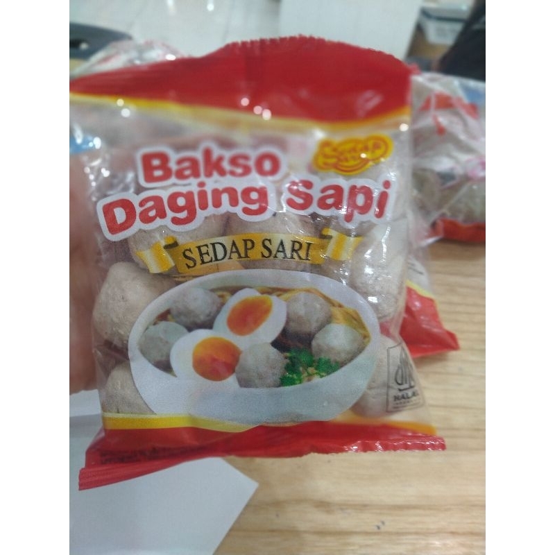 Jual bakso daging sapi sedap sari 120gr 10 biji | Shopee Indonesia