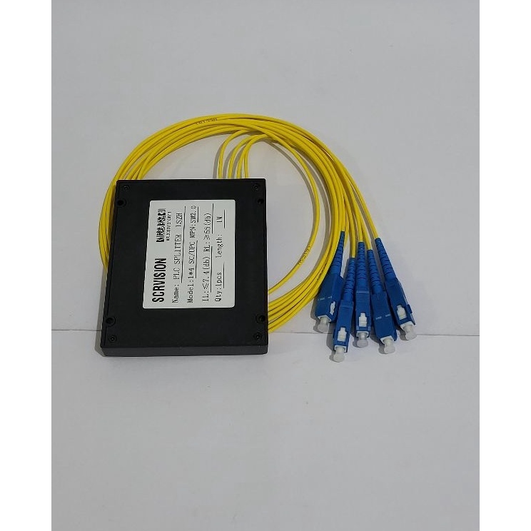 Jual BOMBASTIS passive splitter fiber optic 1 4 pasif spliter 14 module ...
