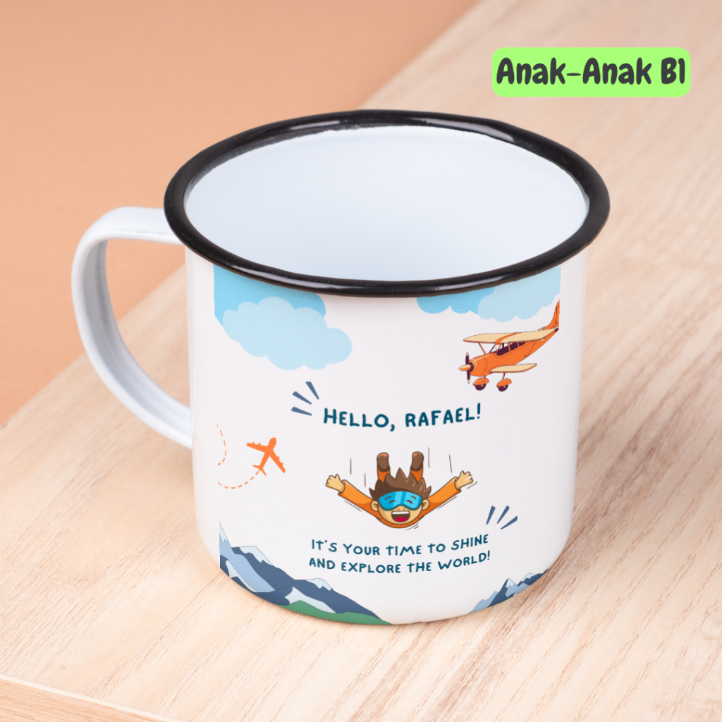 Jual Gelas Enamel Mug Custom Tema Anak-anak B - Souvenir & Hampers ...