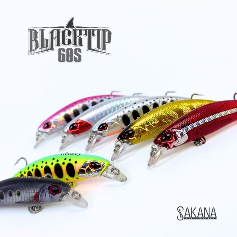 Jual Minnow SAKANA Blacktip 60s - 2024 | Shopee Indonesia