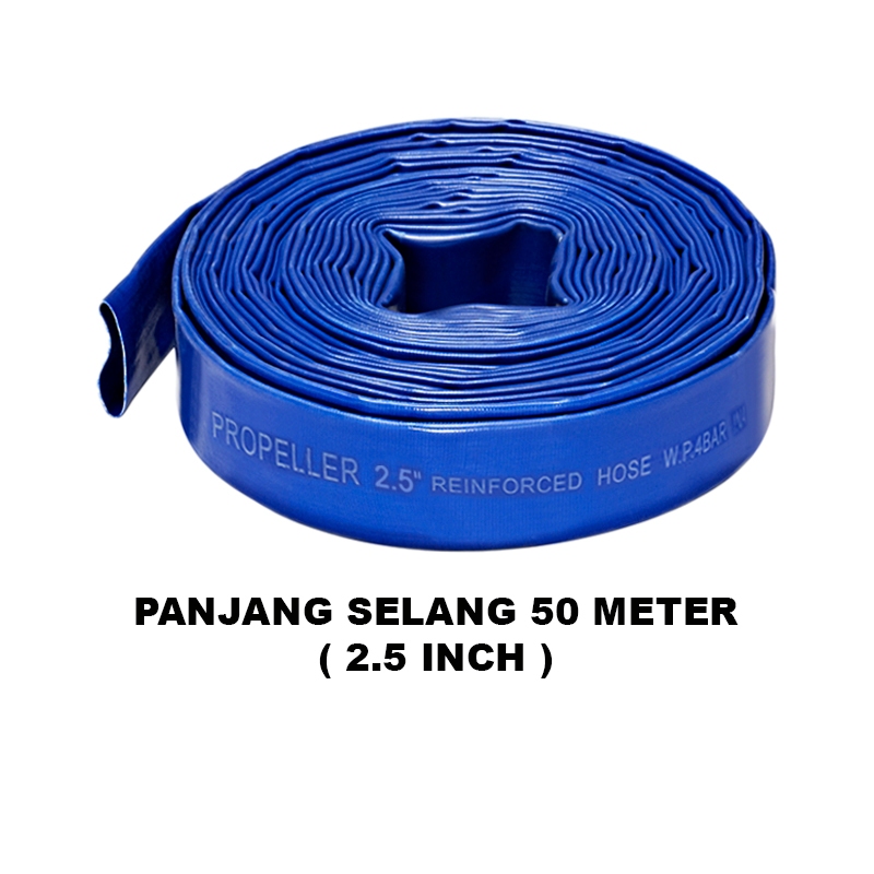 Jual EELIC SEA-LY2.5INCH 50METER Selang Air Layflat PVC Suny Hose Untuk ...