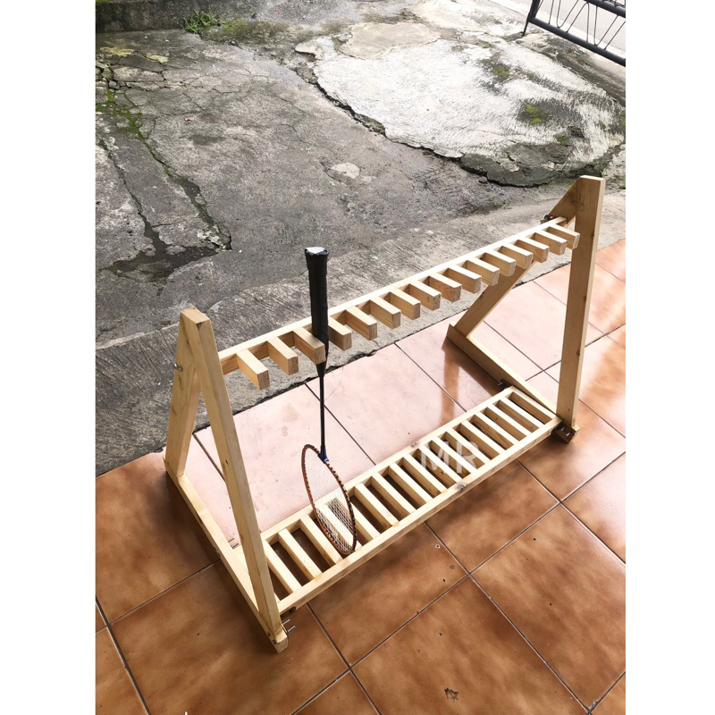 Jual RAK / STAND RAKET Badminton isi 10 lubang | Shopee Indonesia
