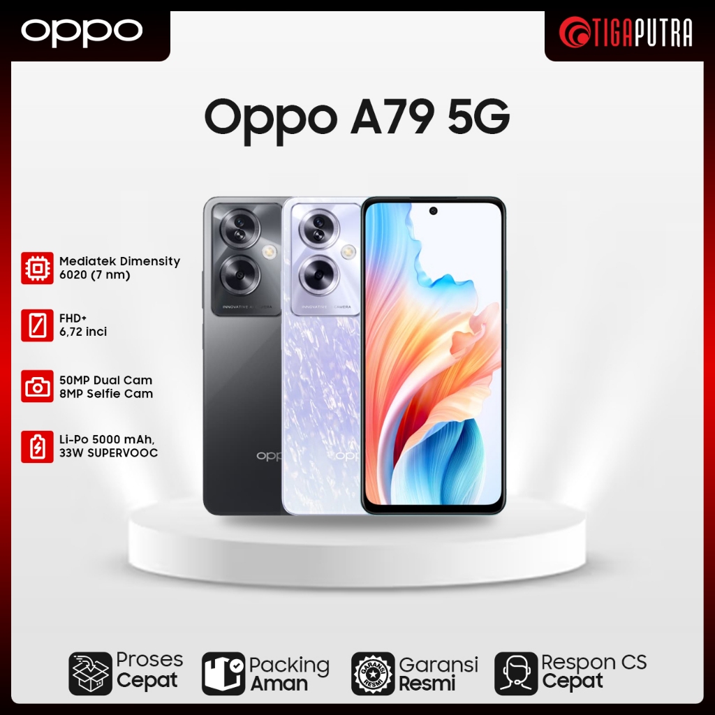 Jual Oppo A79 5G (Ram 8GB, ROm 256GB, 33W SUPERVOOC) | Shopee Indonesia