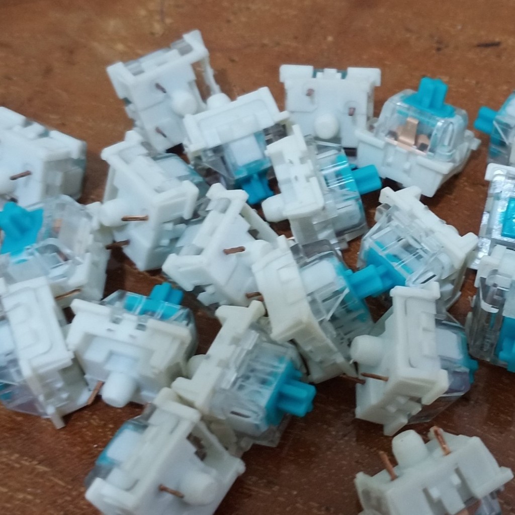 Jual Outemu Teal Mechanical Keyboard Switch Clicky | Shopee Indonesia