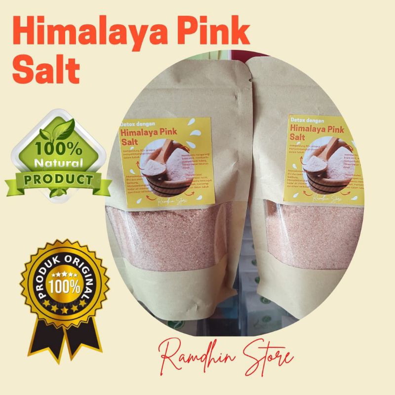 Jual HIMALAYA PINK SALT GARAM PINK HIMALAYAN | Shopee Indonesia
