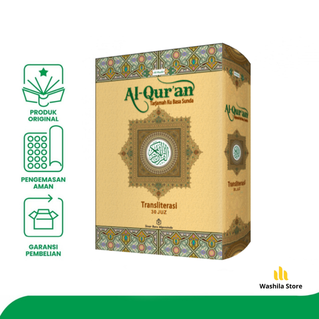 Jual AL QURAN Terjemah Ku Basa Sunda Al Quran Transliterasi 30 Juz ...