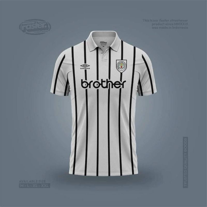 Jual JERSEY VINTAGE / JERSEY OLAHRAGA / MANCHESTER CITY/ BROTHER ...