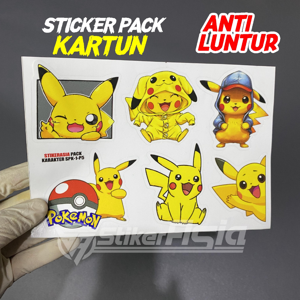 Jual STIKER PACK KARTUN SPK-1-P5 STICKERASIA Sticker ANIME ANIMASI ...