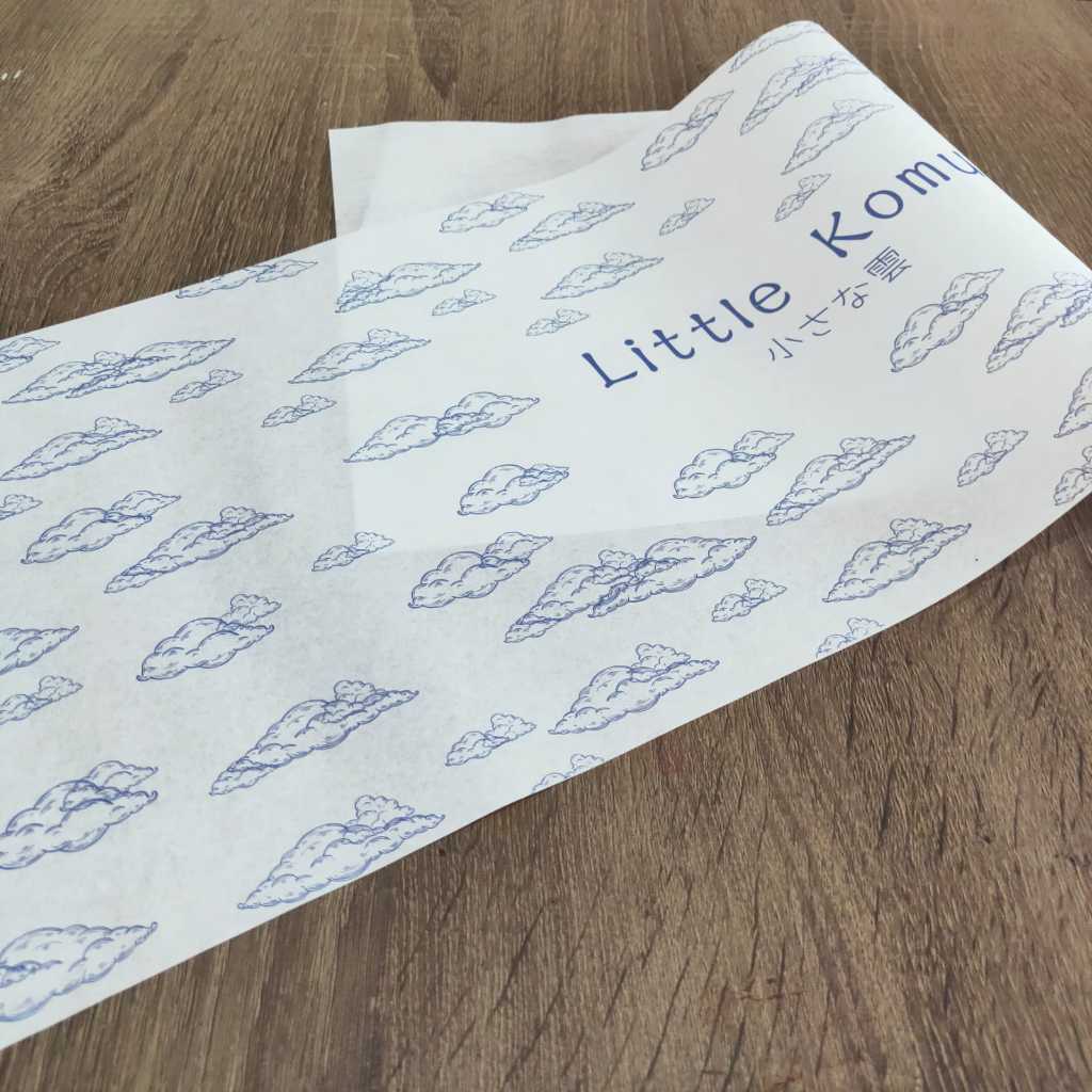 Jual CUSTOM Kertas Roti Foodgrade 14 x 26 cm - Wrappaper / Kertas ...
