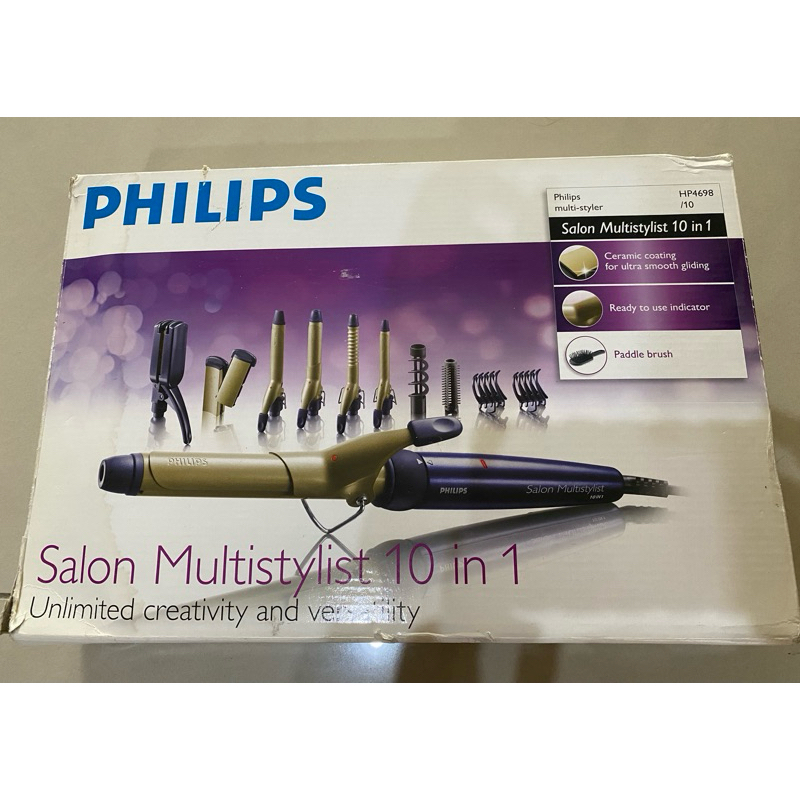 Jual philips salon multistylist 10in1 10 in 1 hair dryer alat catok ...