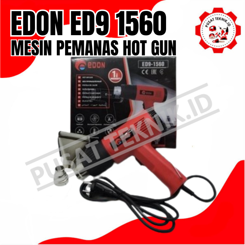 Jual EDON ED9 1560 HOT GUN MESIN PEMANAS HOT AIR GUN EDON ED9-1560 ...
