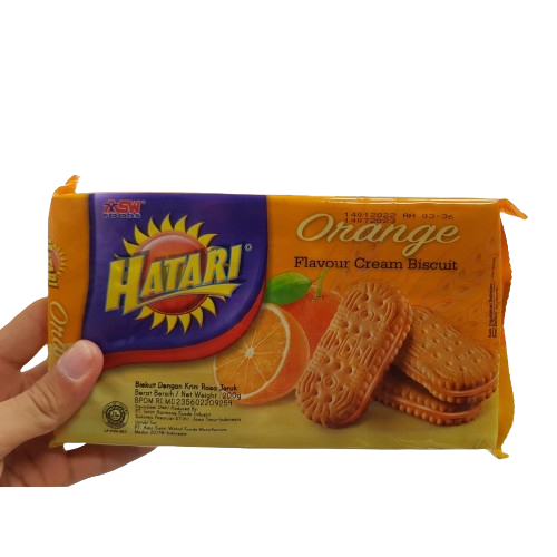 Jual Hatari Cream Biskuit Durian Strawberry Coklat 200 gr | Shopee ...