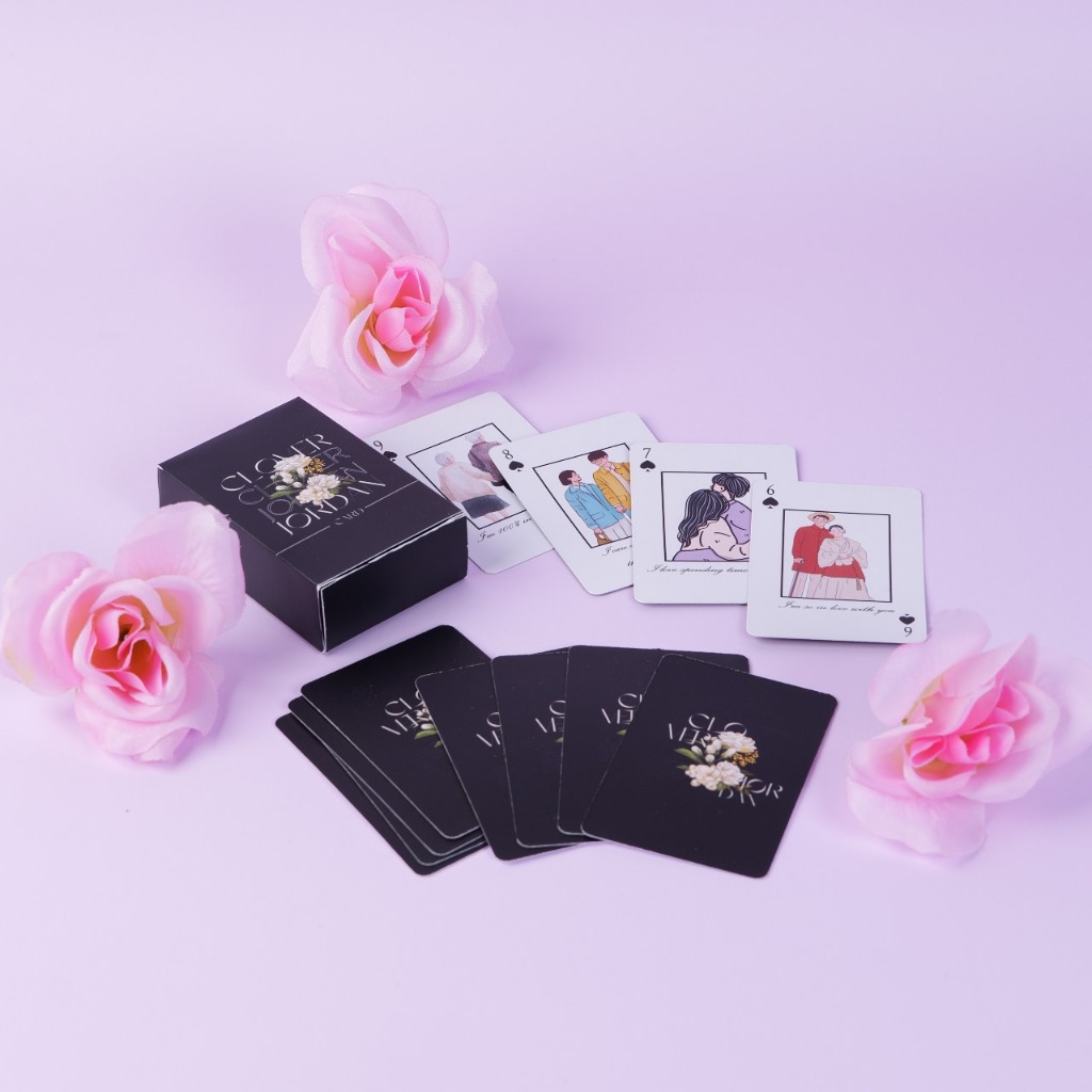 Jual Kartu Remi Custom Foto Pasangan Playing Card Free Desain dan Box ...