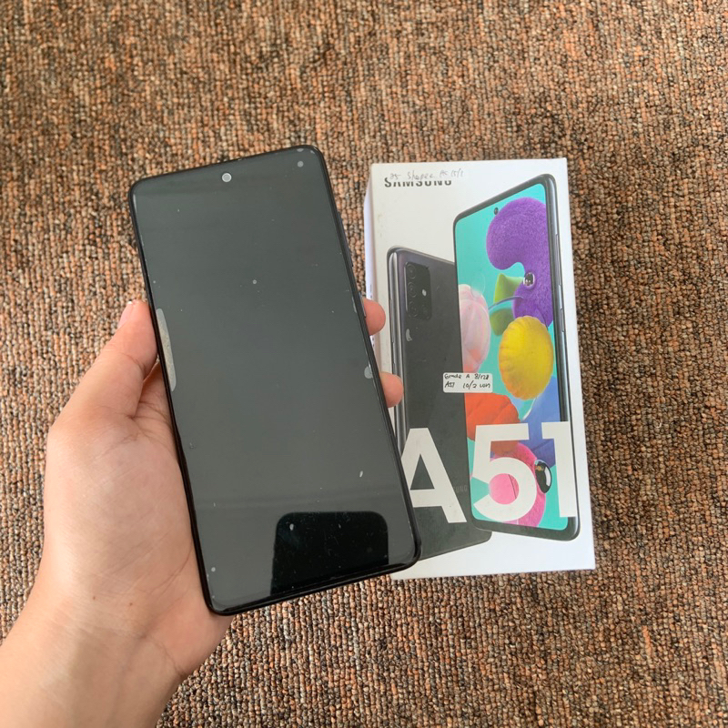 Jual Samsung A51 4G Ram 8/128 Seken Resmi (black) | Shopee Indonesia