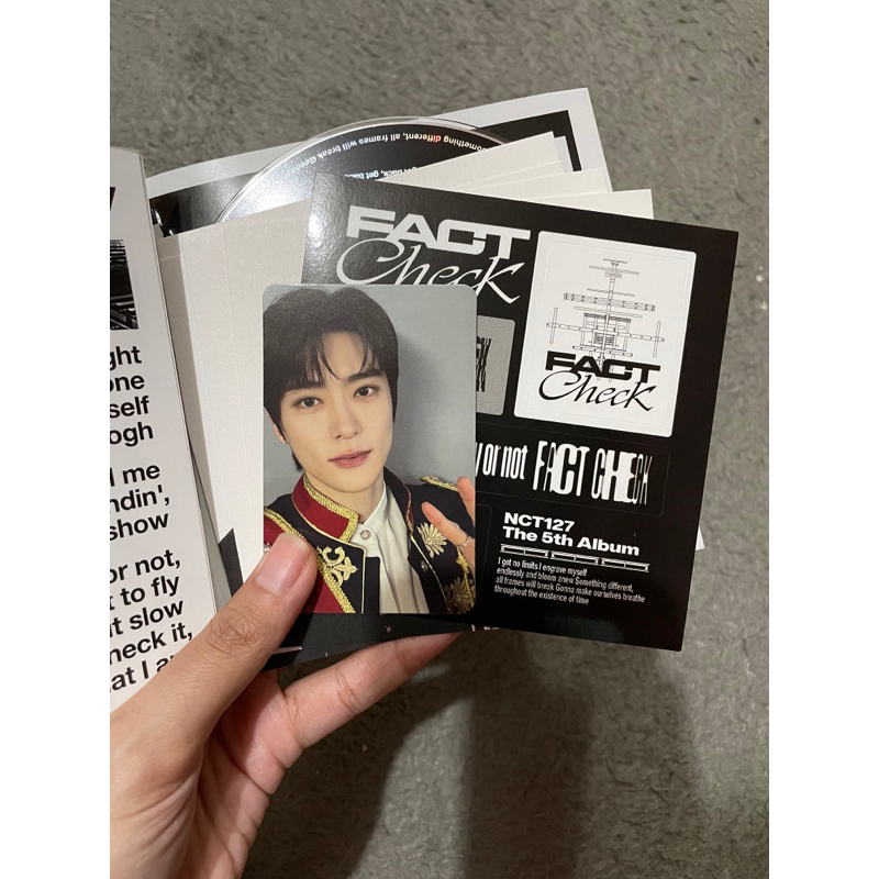 Jual [READY STOCK] JAEHYUN NCT 127 5TH ALBUM FACT CHECK EXHIBIT VER WEB ...