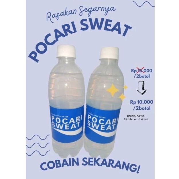 Jual POCARI SWEAT BOTOL 500ML | Shopee Indonesia