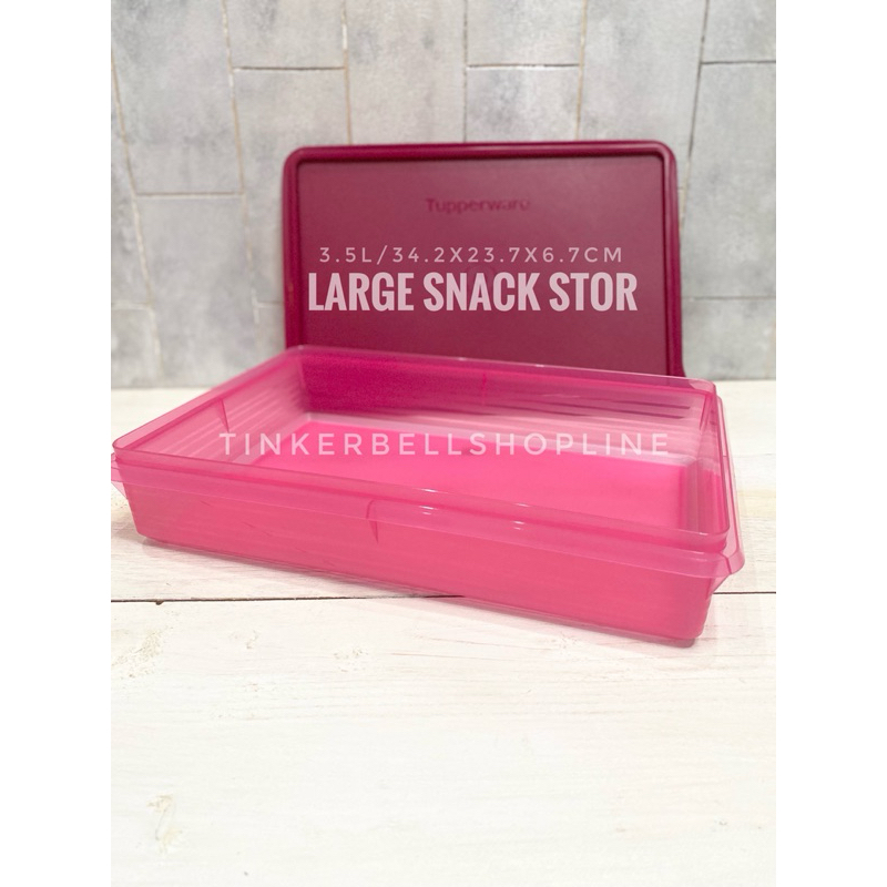 Jual Tupperware Large Snack Stor 3.5L | Shopee Indonesia