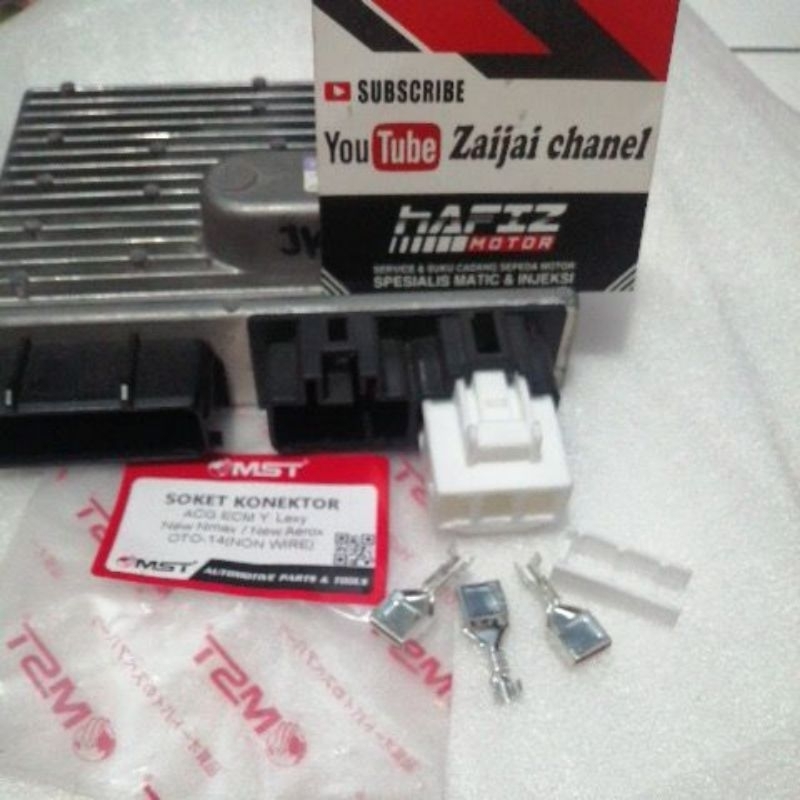 Jual soket ecu 3 phasa aerox new nmax aerox lexy soket ecm lexy aerox new nmax MST soket spul di ...