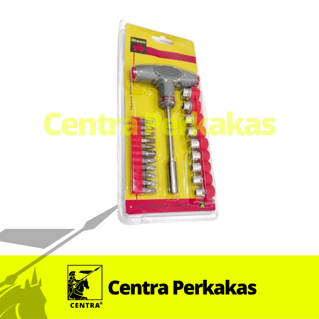 Jual Obeng Socket Set T Bison 21pcs | Shopee Indonesia