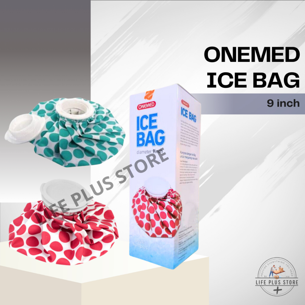 Jual Ice Bag OneMed Alat Kantong Kompres Air Es Dingin Panas Demam ...