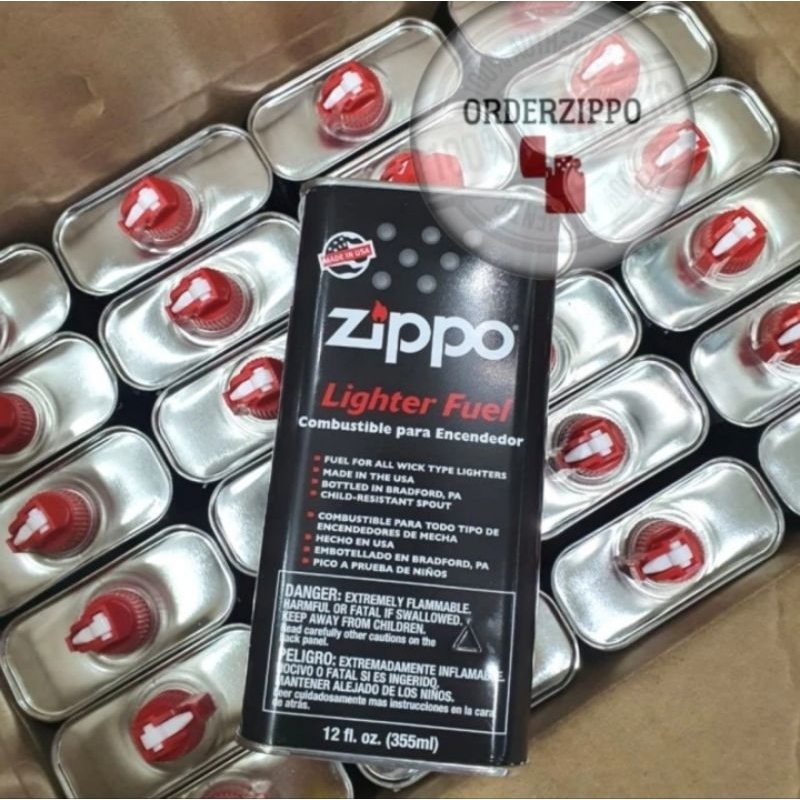 Jual ZIPPO MINYAK KOREK API UKURAN 33L5ML ORIGINAL | Shopee Indonesia