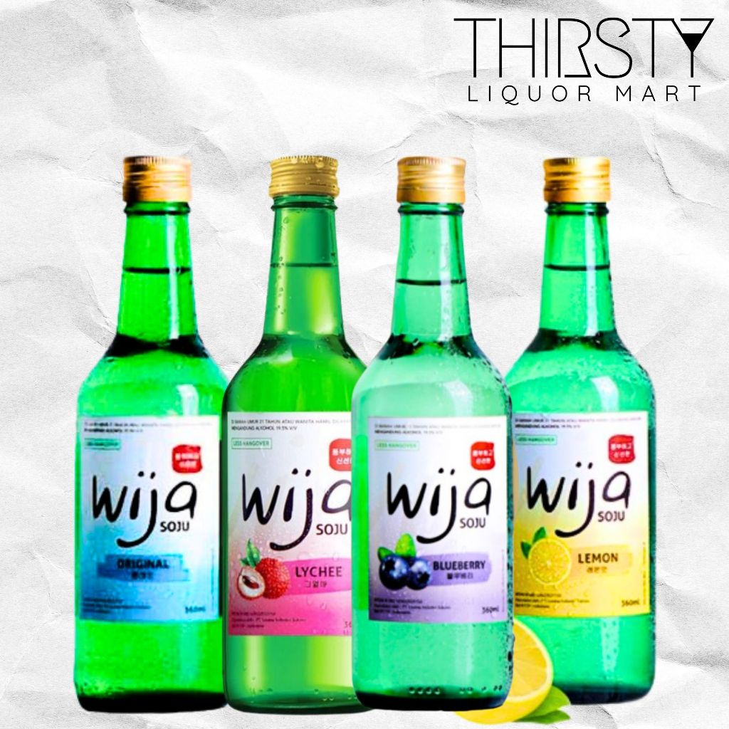 Jual Wija Soju Korea Extra Smooth All Variant 360ml | Shopee Indonesia