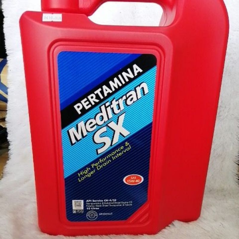 Jual Oli Mesin Diesel Pertamina Meditran SX 15W-40 10 liter | Shopee Indonesia