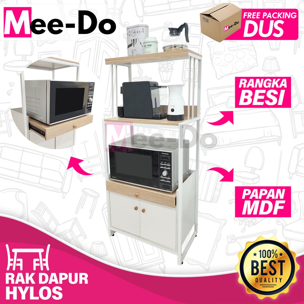Jual Rak Dapur Mee Do Minimalis Rack Kitchen Serbaguna | Shopee Indonesia