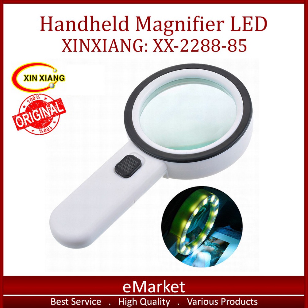 Jual KODE J68W Kaca Pembesar LED XINXIANG XX228885 ORIGINAL Lampu Lup ...