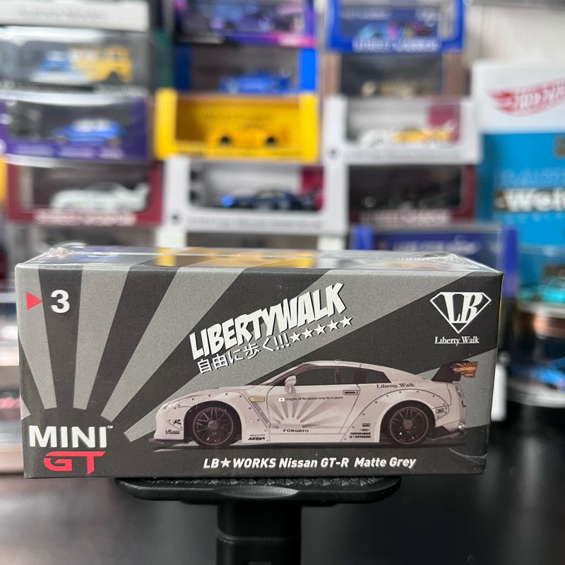 Jual MINI GT Nissan GTR R35 LBWK LBworks Liberty Walk No 3 mate ...