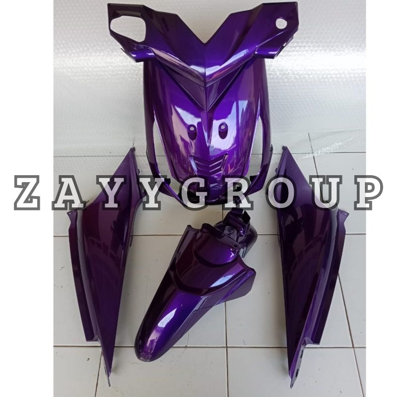 Jual Full Body custom Warna Ungu Glossy Motor Honda Beat Karbu 2008 ...