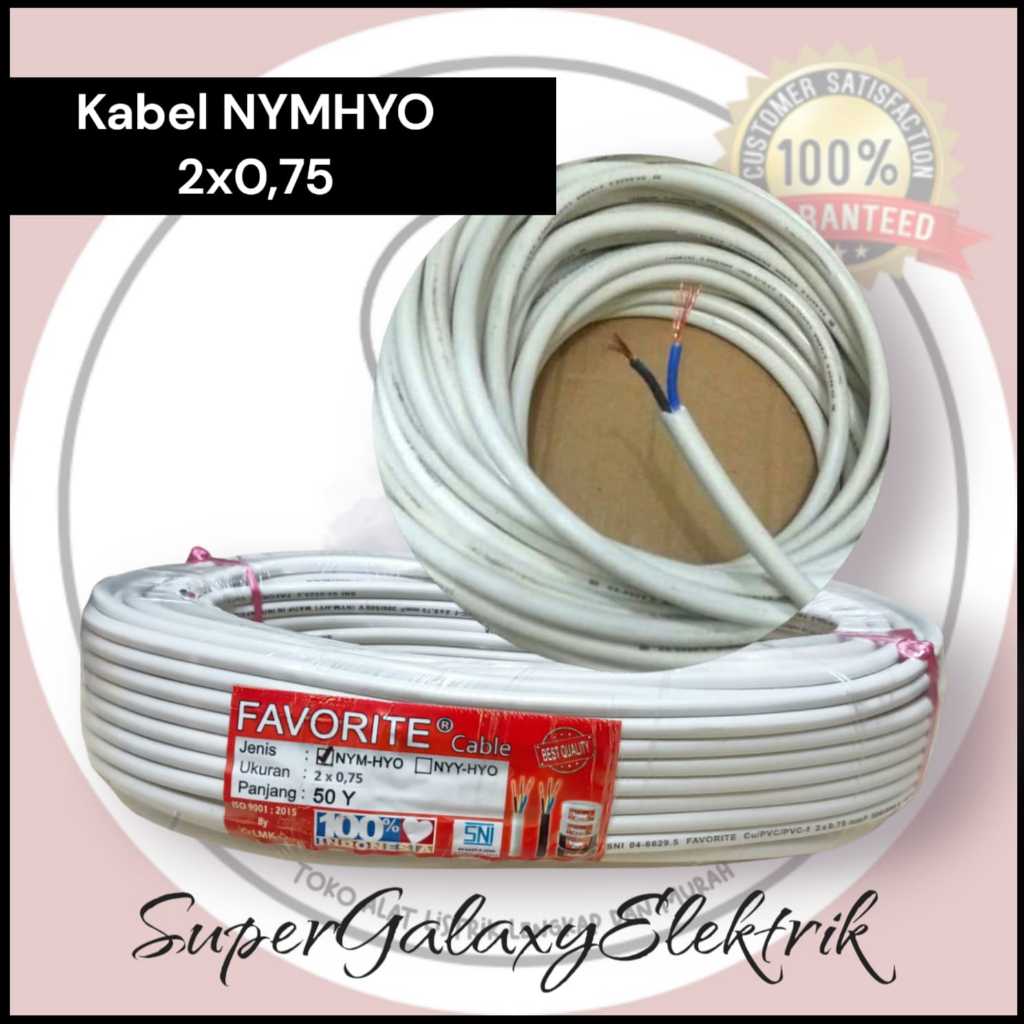 Jual (METERAN) Kabel engkel 2x1,5 2x2,5 engkel Hakamitsu/ ichiyama 2x0 ...