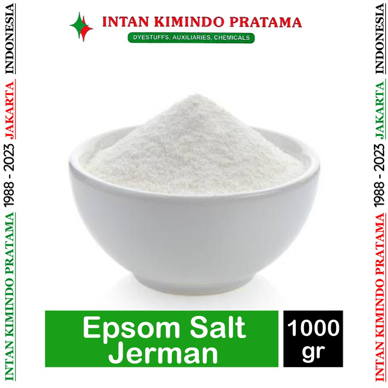 Jual Epsom Salt Jerman 1kg, magnesium sulphate germany | Shopee Indonesia